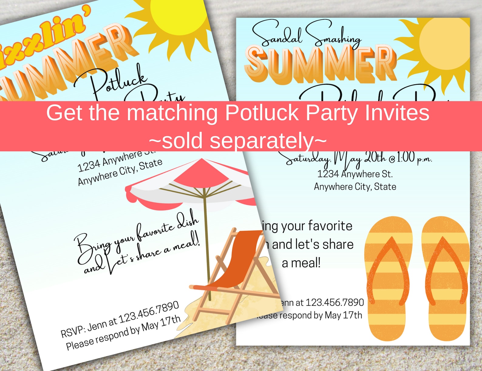 Printable Potluck Sign up Sheet Summer Potluck Sheet Summer Party ...