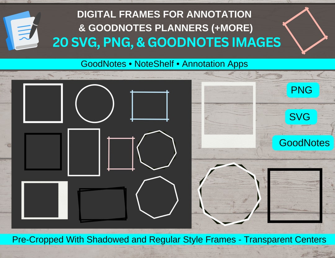 Digital Photo Frames With Shadow Frames and Without Shadow Frames ...