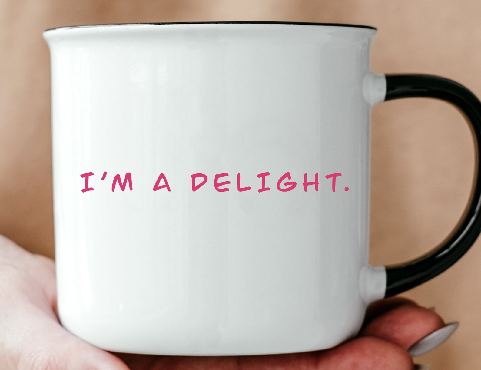 Im A Delight Cut Files to Make T-shirts, Tumblers, Mugs, Stickers in ...