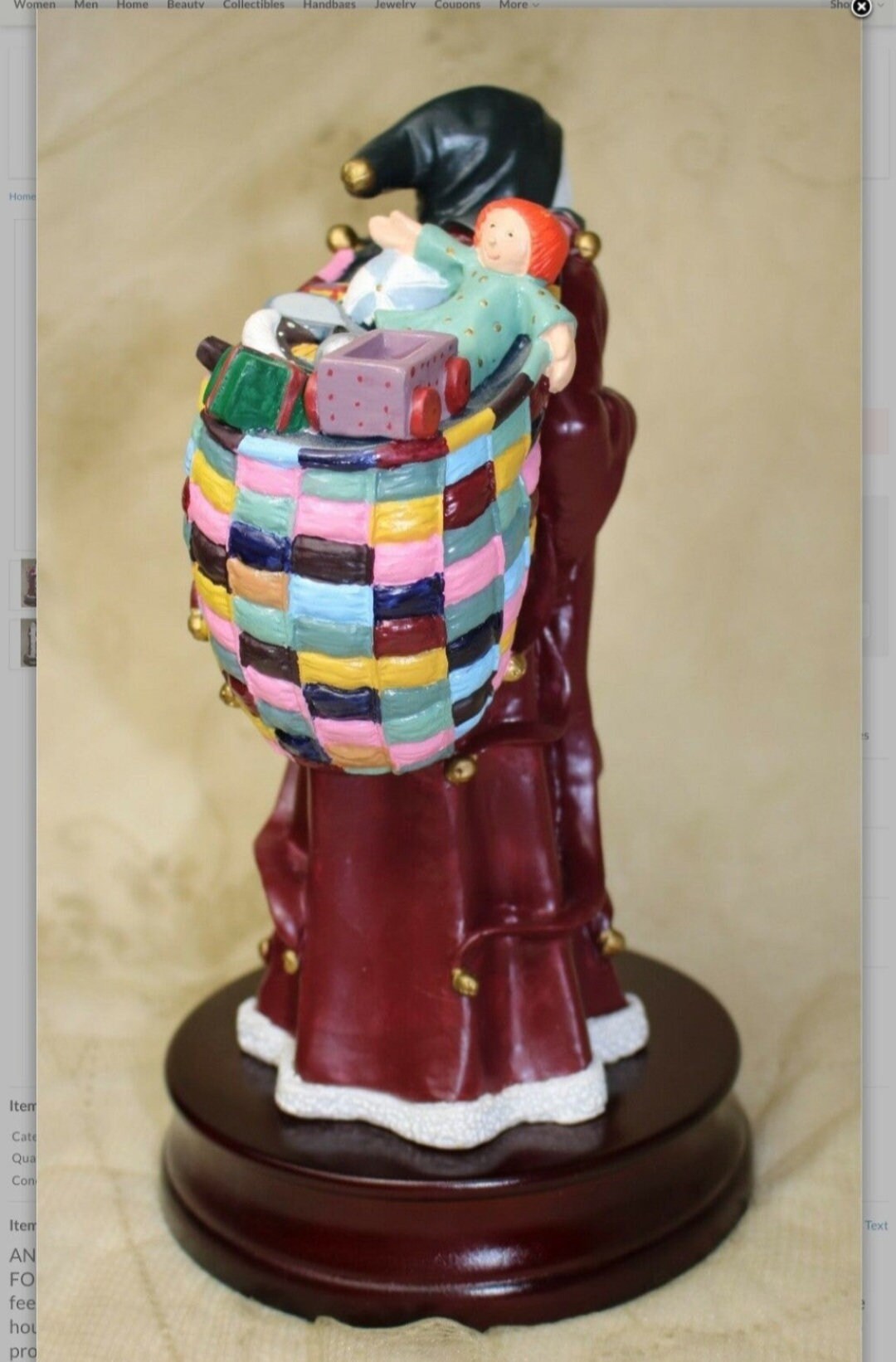 Duncan Royale Medieval Santa - Etsy