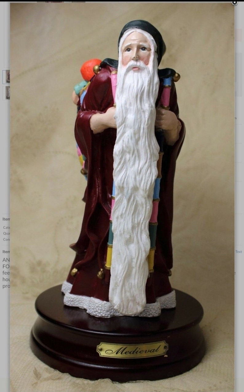 Duncan Royale Medieval Santa - Etsy