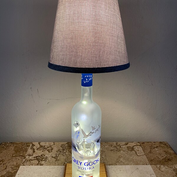 Grey Goose Lamp - Etsy