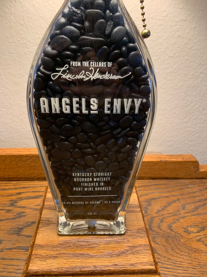 Angels Envy Bourbon Whiskey 750 Ml Bottle Lamp - Etsy