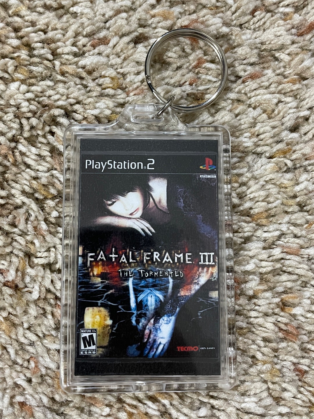Fatal Frame III the Tormented - "video Game Cover Art Custom Key Chain ...