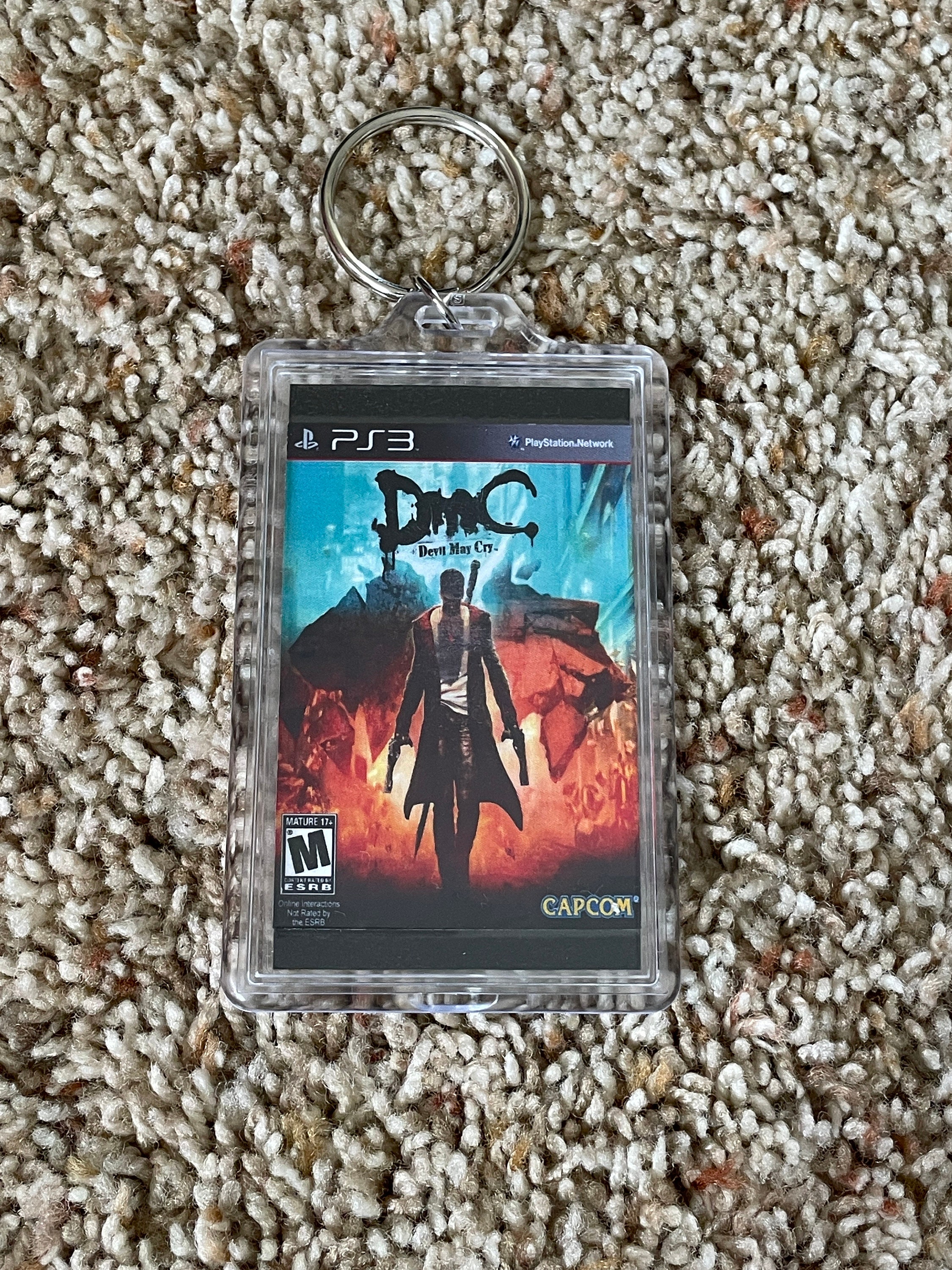 Devil May Cry video Game Cover Art Custom Key Chain Display, Christmas ...