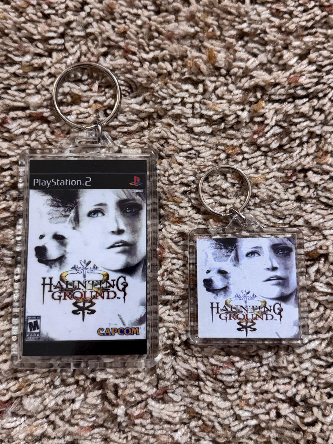 Haunting Ground Key Chains "videogame Art Cover Custom Display ...