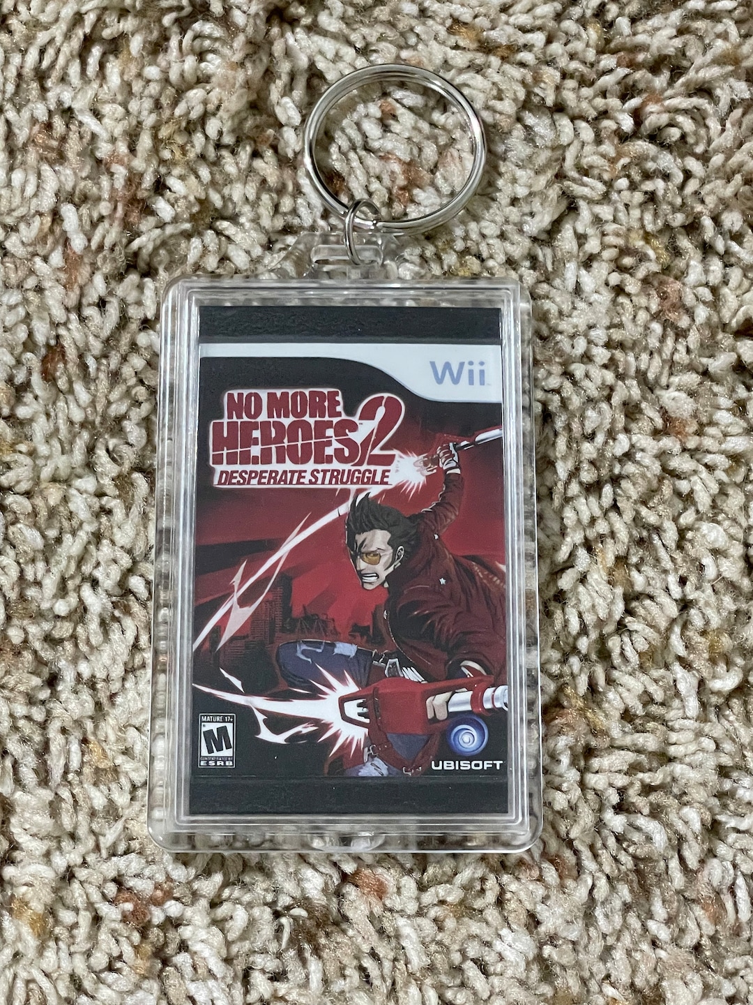 No More Heroes 2 Desperate Struggle "video Game Cover Art Custom Key ...