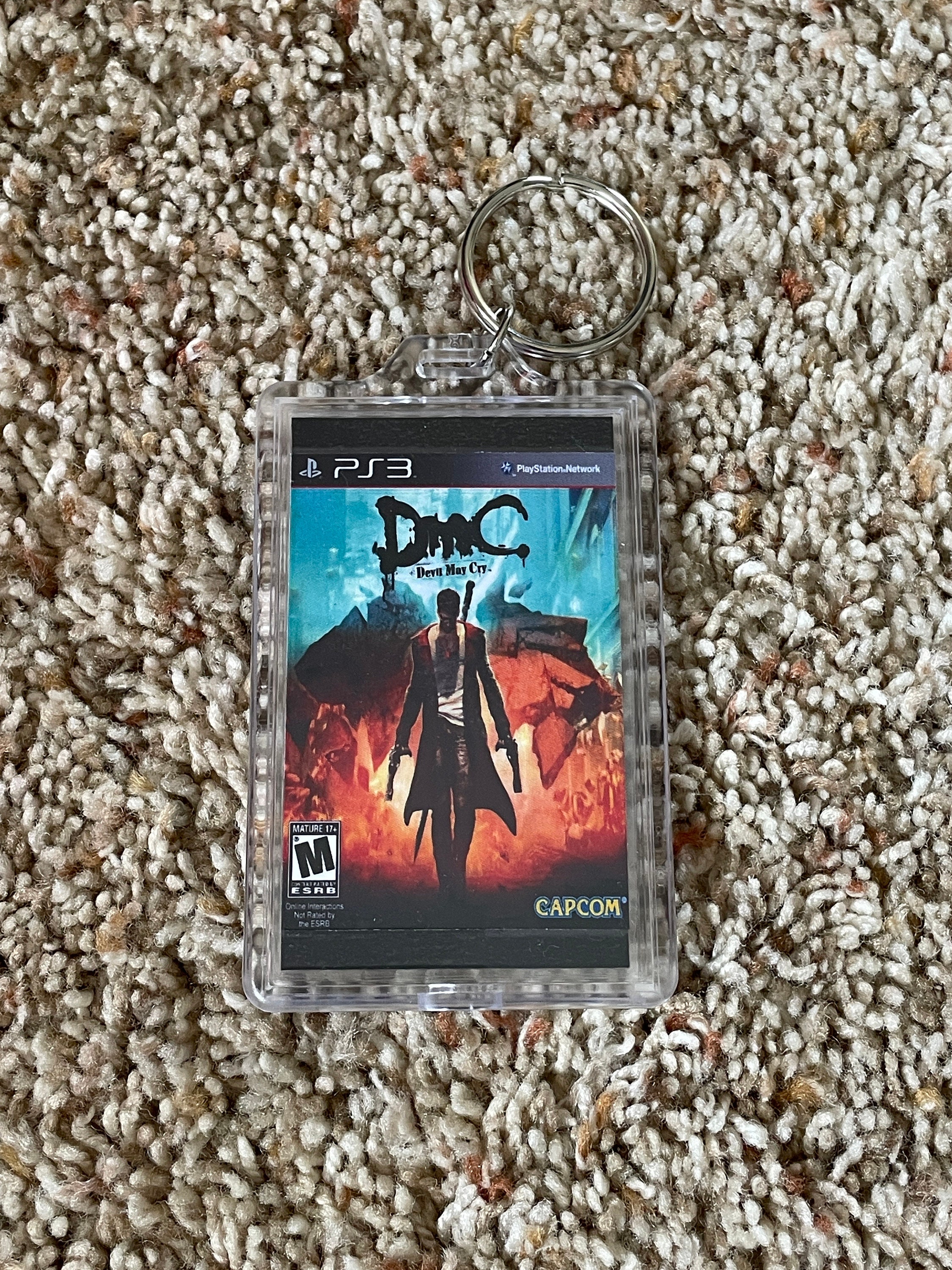 Devil May Cry video Game Cover Art Custom Key Chain Display, Christmas ...