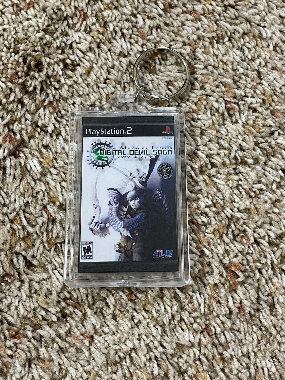 Shin Megami Tensei Digital Devil Saga "video Game Cover Art Custom Key ...