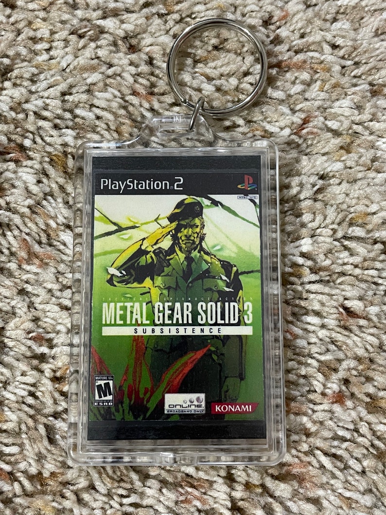 Metal Gear Solid 3 Subsistence Video Game Cover Art - Etsy