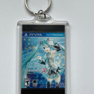 Hatsune Miku Project Diva X "video Game Cover Art Custom Key Chain ...