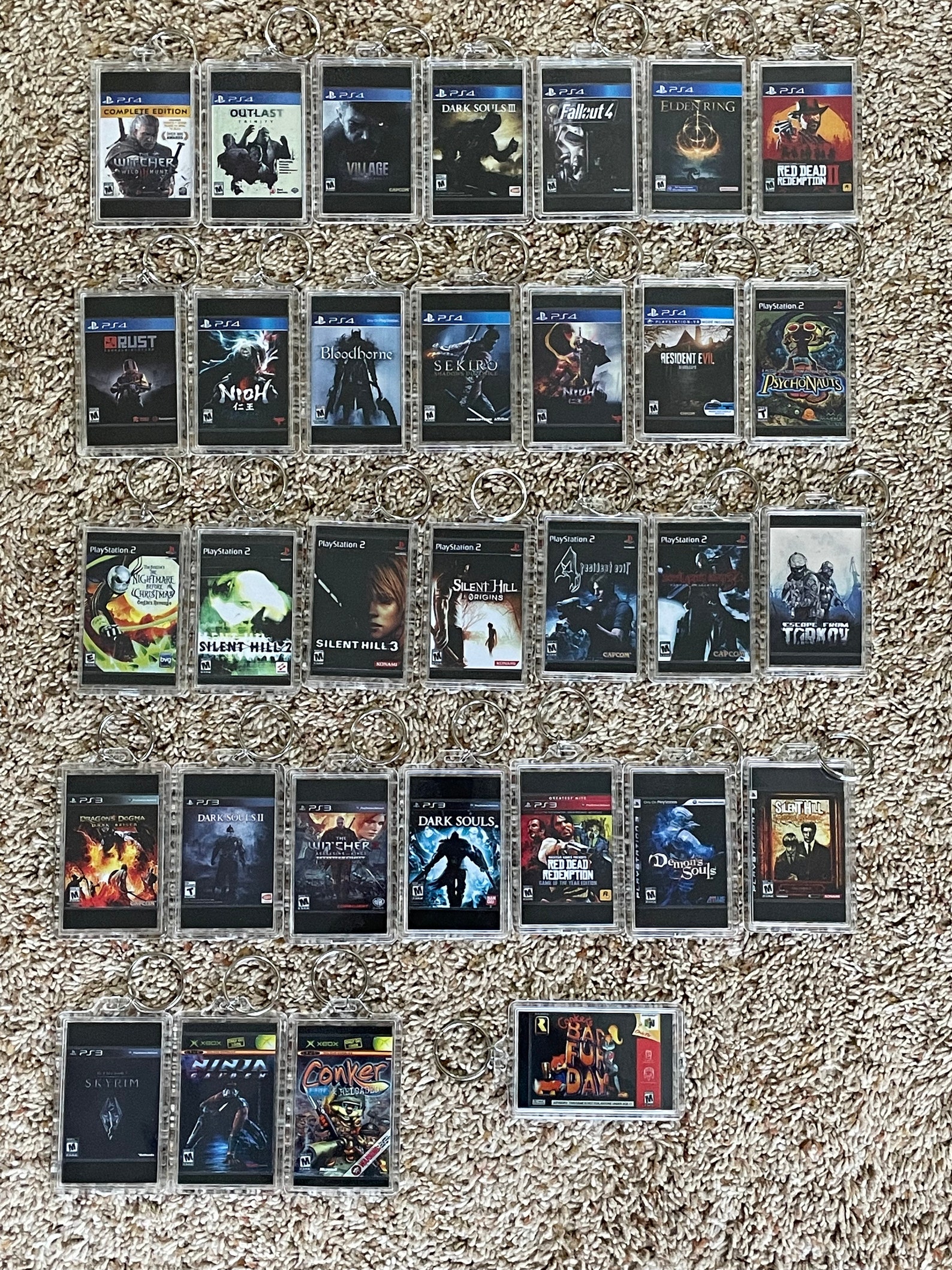 Hatsune Miku Project Diva X video Game Cover Art Custom Key Chain ...