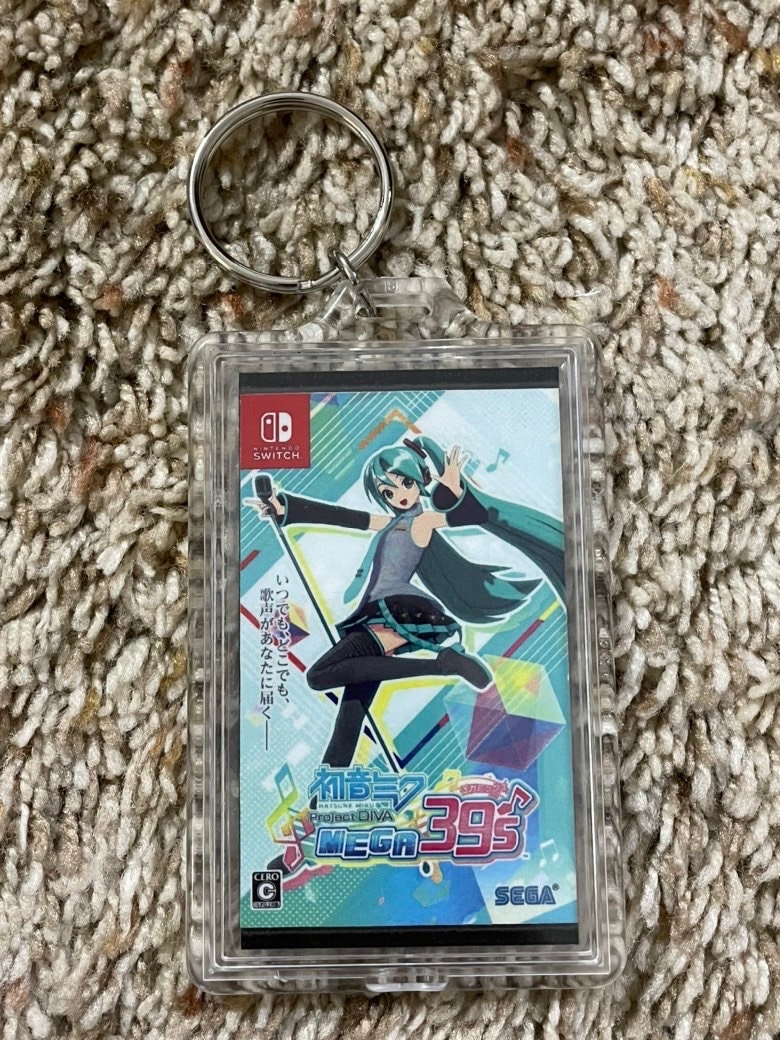Hatsune Miku Project Diva Mega 39s video Game Cover Art Custom Key ...
