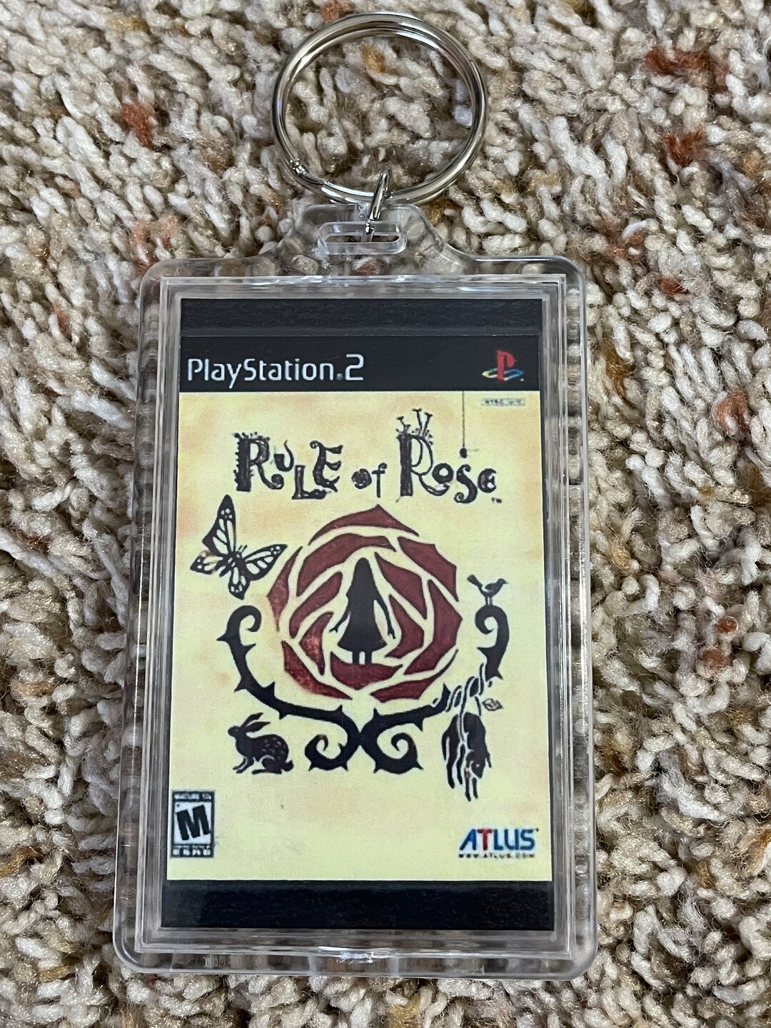 Rule of Rose "video Game Cover Art Custom Key Chain Display, Christmas ...