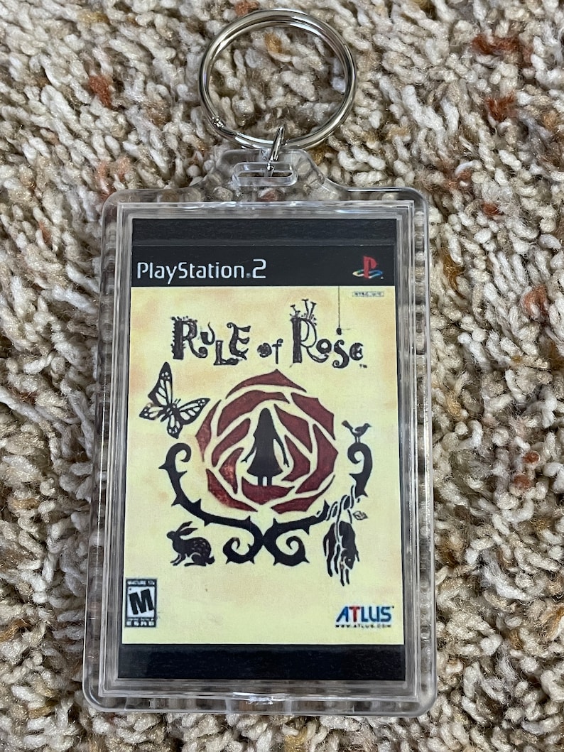 Rule of Rose video Game Cover Art Custom Key Chain Display, Christmas ...