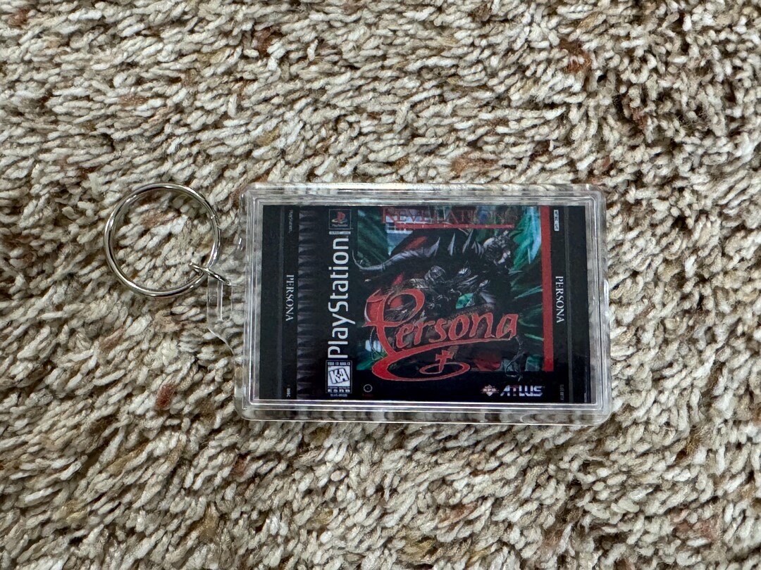 Persona "video Game Cover Art Custom Key Chain Display, Christmas Tree ...