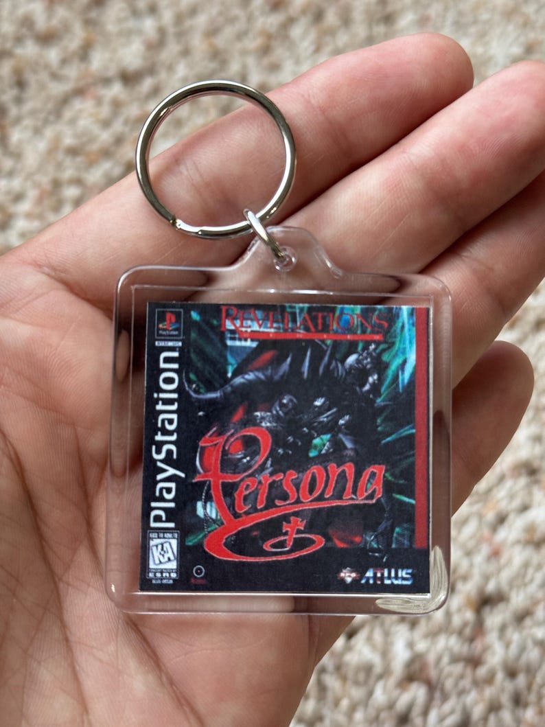 Shin Megami Tensei Persona Key Chain "p1, P2, P3, P3 FES, P4" - Small ...
