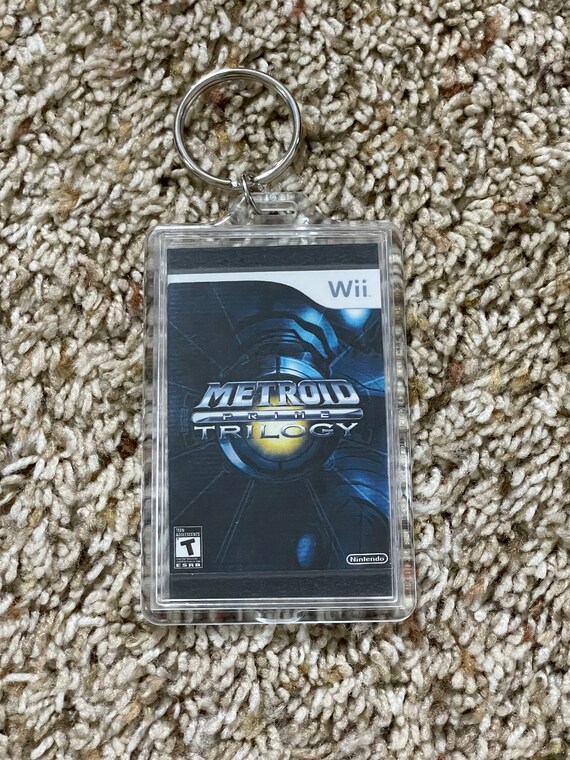 Metroid Prime Trilogy Video Game Cover Art Custom Key Chain - Etsy
