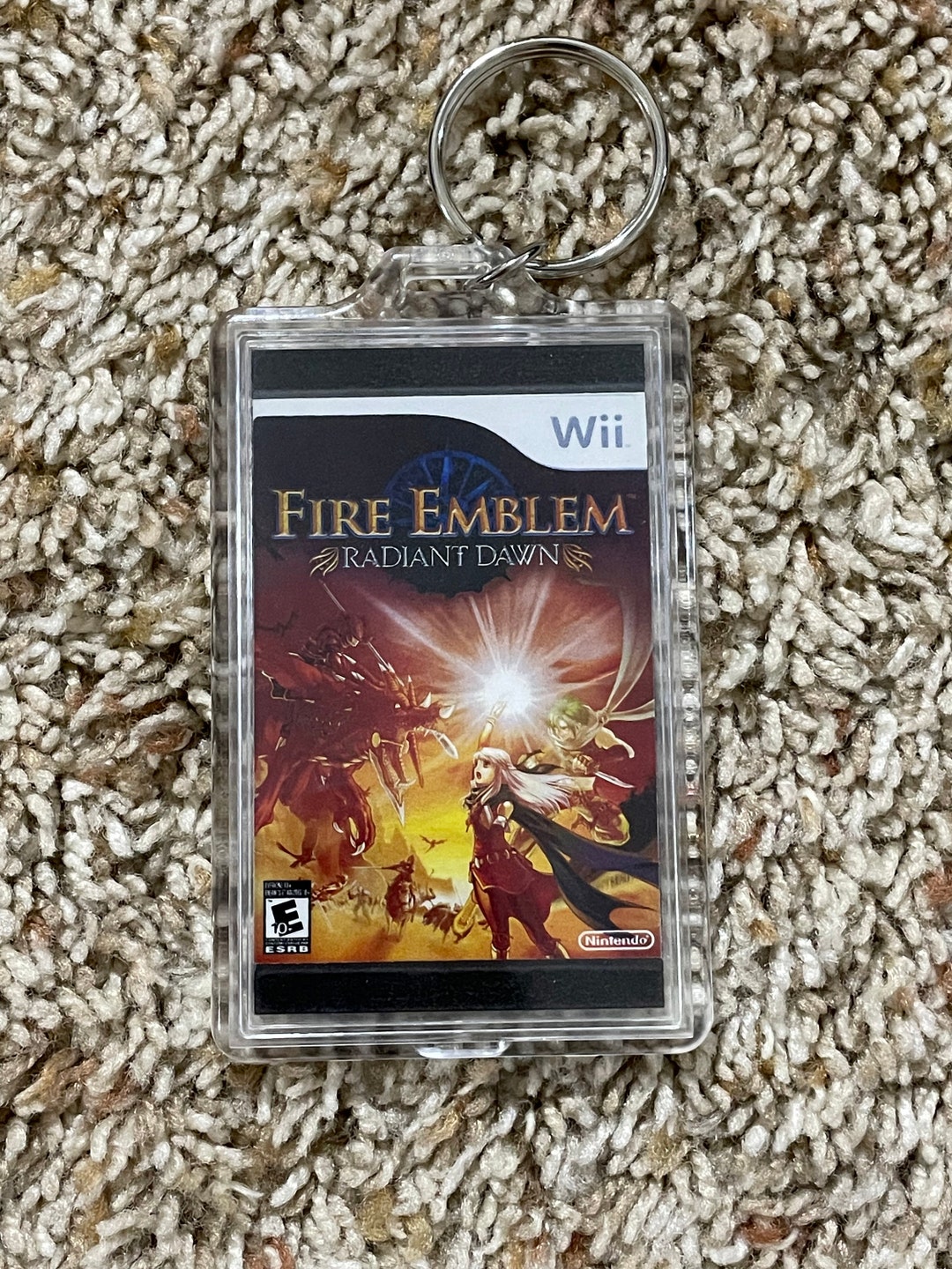 Fire Emblem Radiant Dawn "video Game Cover Art Custom Key Chain Display ...