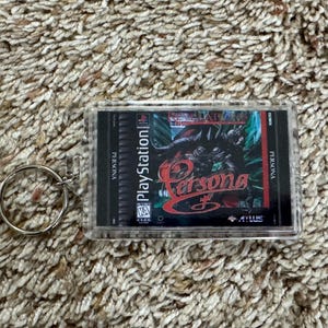 Persona "video Game Cover Art Custom Key Chain Display, Christmas Tree ...