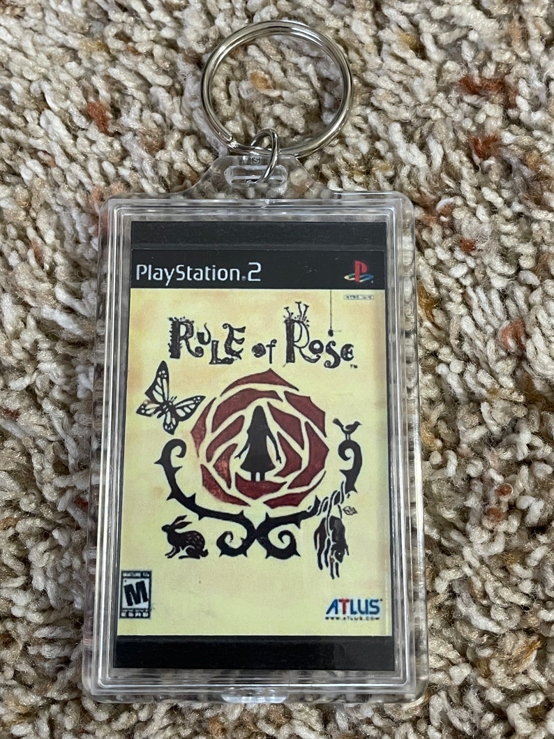 Rule of Rose video Game Cover Art Custom Key Chain Display, Christmas ...
