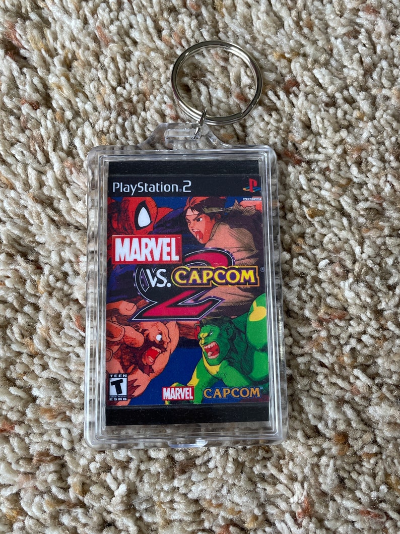 Marvel Vs Capcom 2 MVC2 video Game Cover Art - Etsy