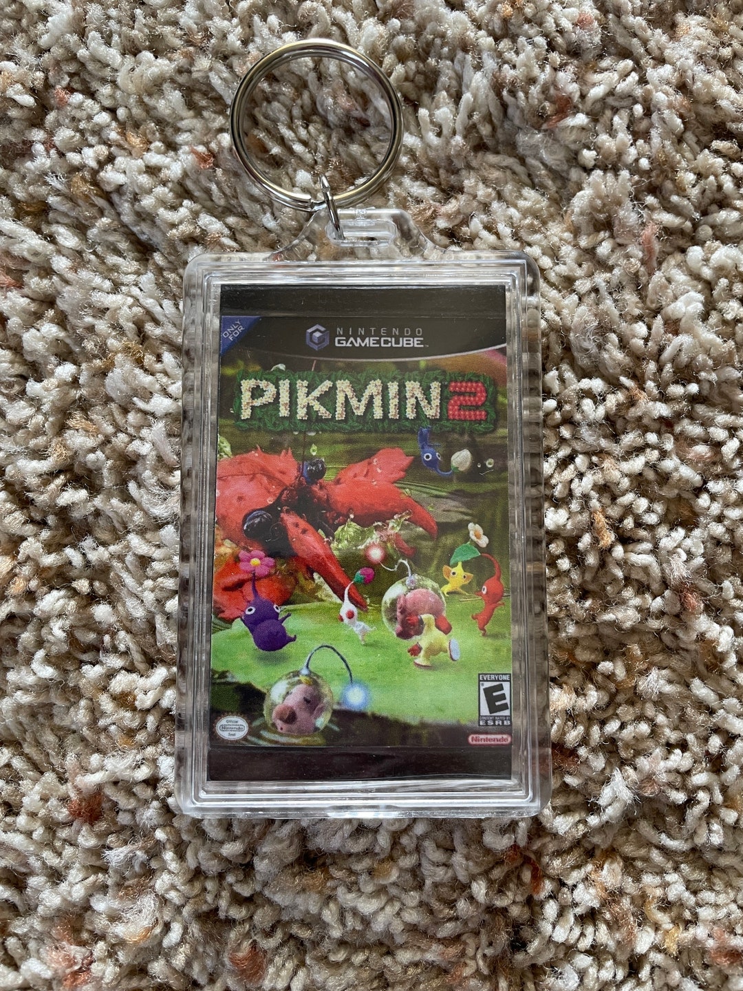 Pikmin 2 "video Game Cover Art Custom Key Chain Display, Christmas Tree ...