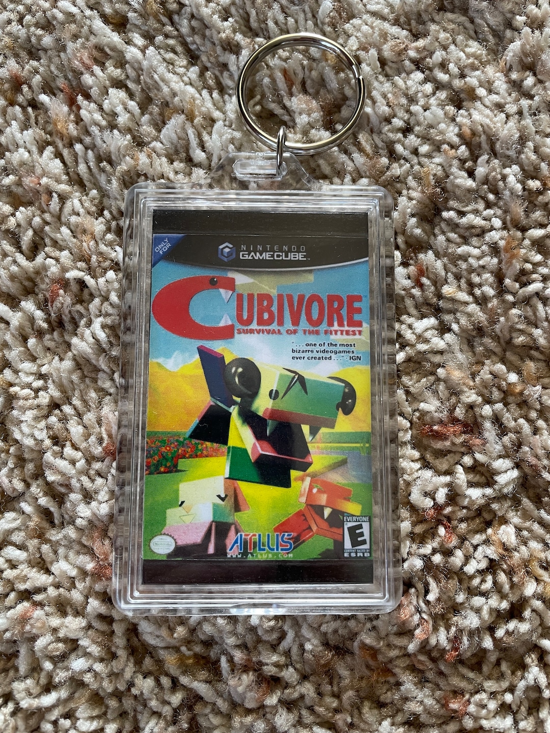 Cubivore Survival of the Fittest ""video Game Cover Art Custom Key ...