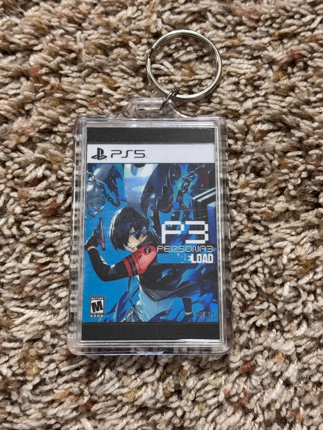 Shin Megami Tensei Persona 3 Reload "video Game Cover Art Custom Key ...