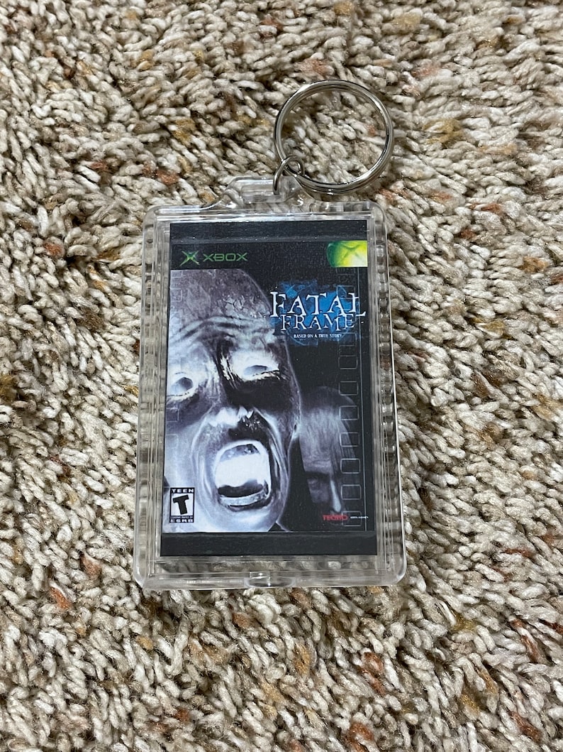 Fatal Frame video Game Cover Art Custom Key Chain Display, Christmas ...