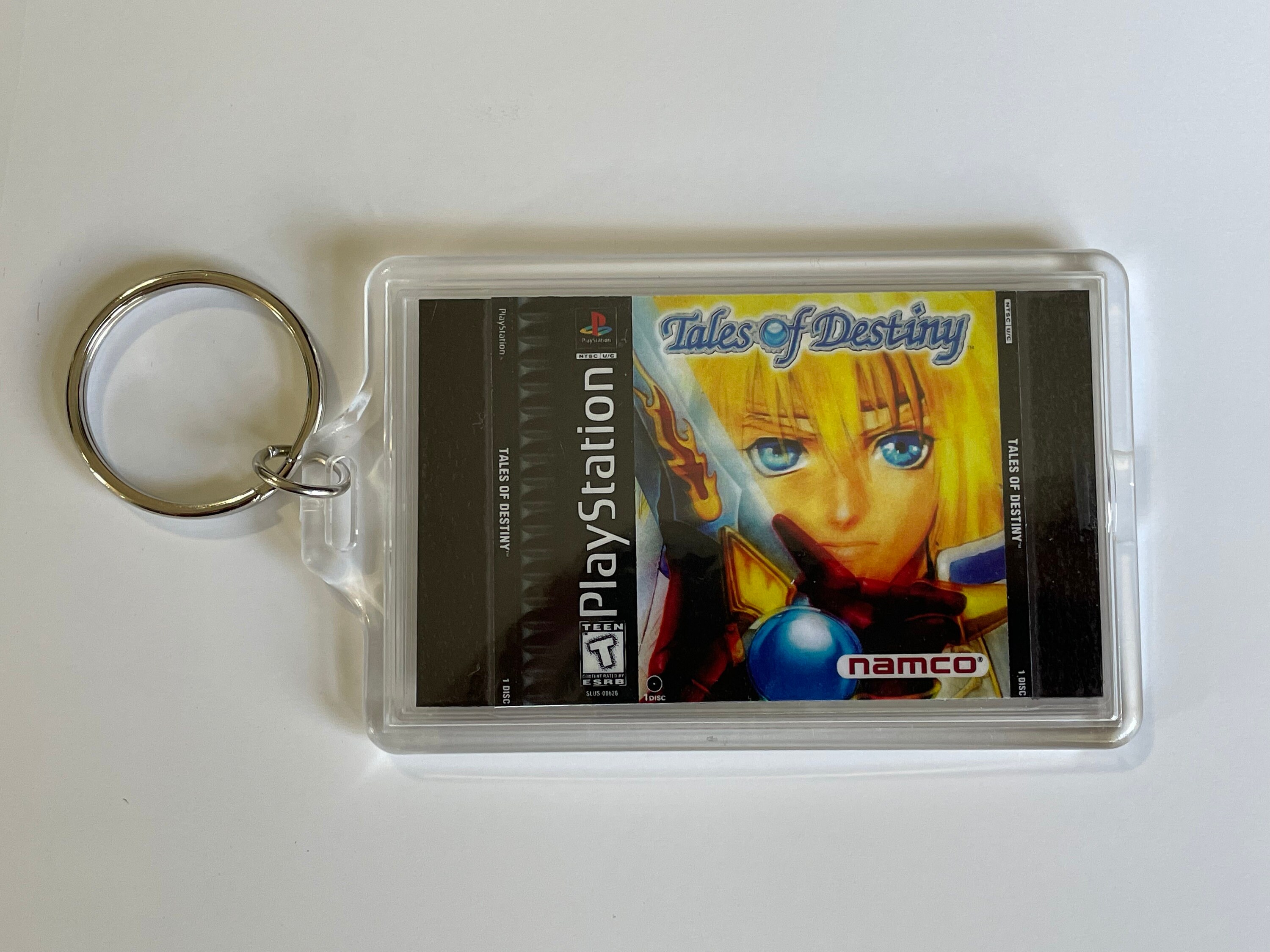 Video Game Cover Art Custom Key Chain Display Ps1/ps2/ps3/ps4/gamecube ...
