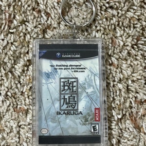 Ikaruga "video Game Cover Art Custom Key Chain Display, Christmas Tree ...