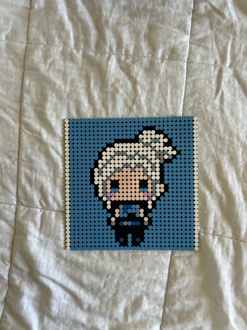 Valorant Jett Pixel Art, DIY Pixel Kit, Valorant Wall Decor, Custom Art ...