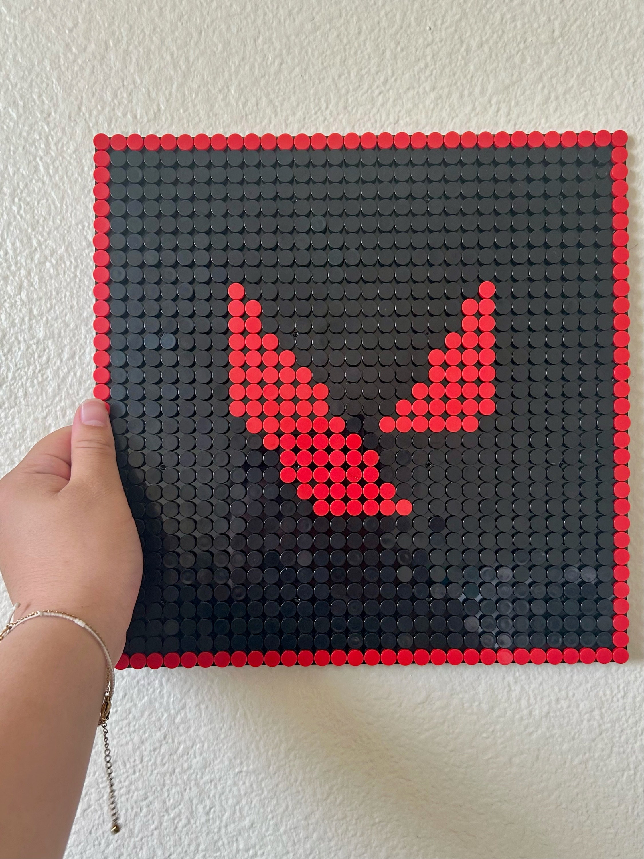 Valorant Logo Pixel Art, DIY Pixel Kit, Valorant Wall Decor, Custom Art ...