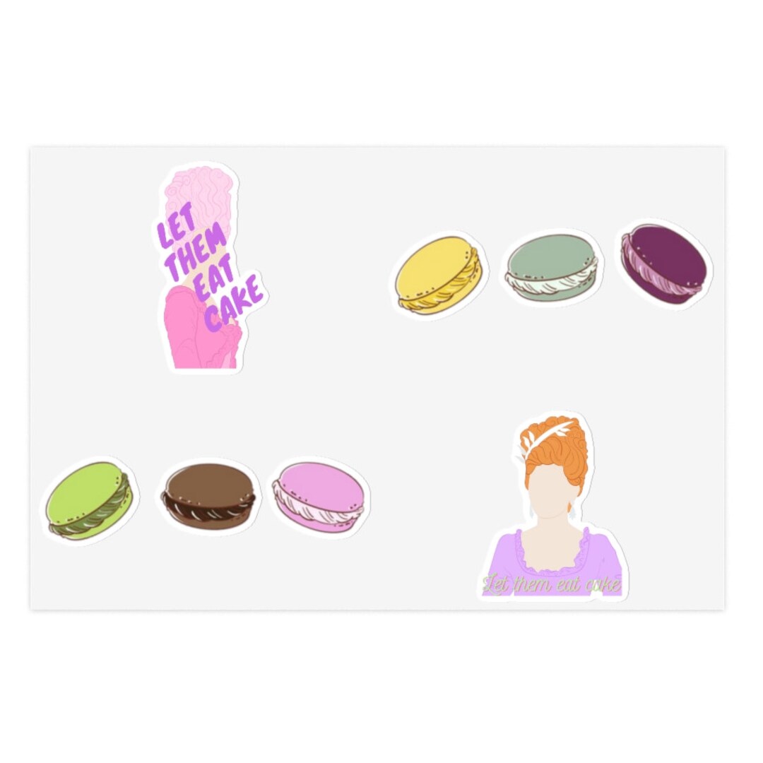 Marie and Macarons Sticker Sheets - Etsy