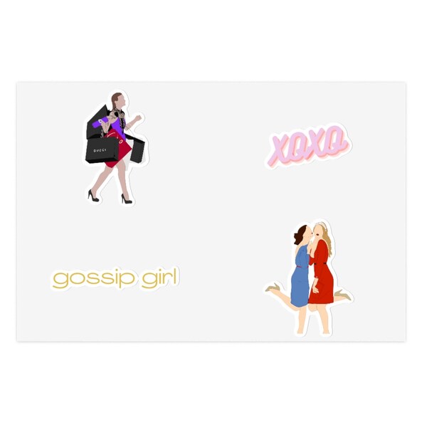 Gossip Girl Stickers - Etsy