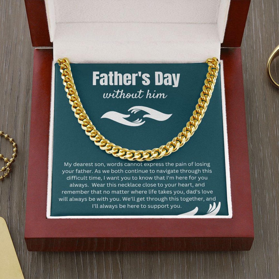 Father's Day Without Dad Bereavement Gift Loss of - Etsy