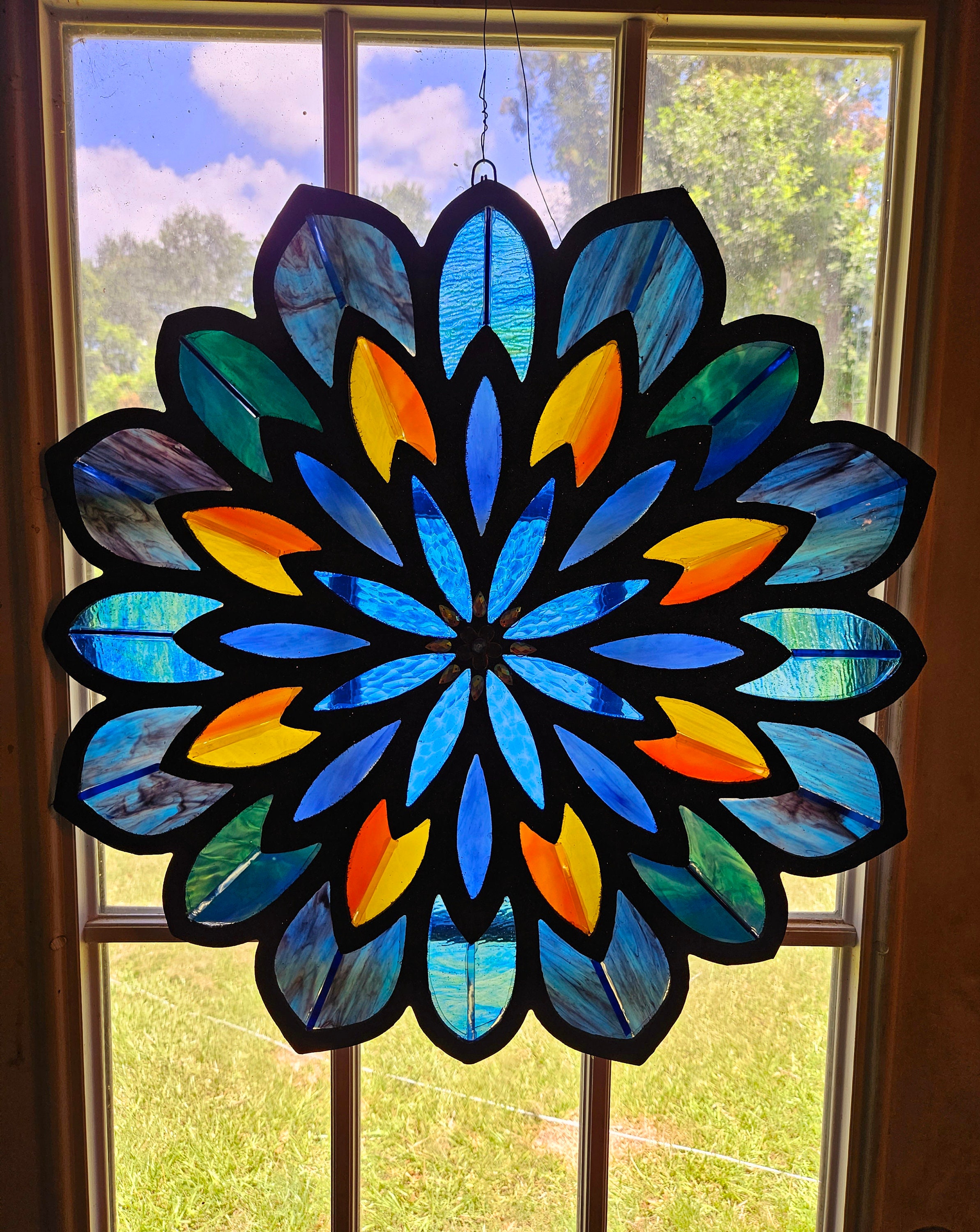 Stained Glass Mandala - Etsy