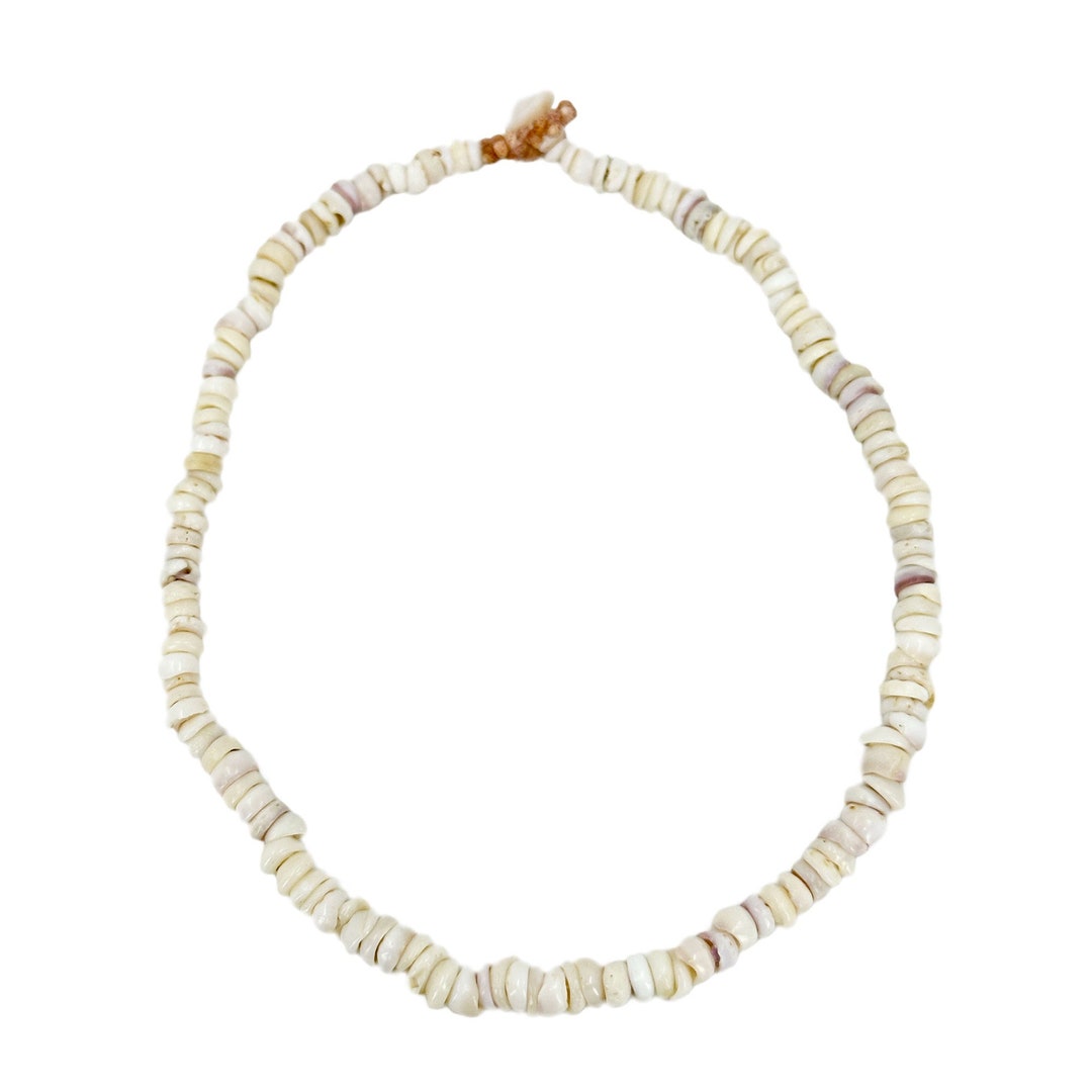 Vintage Small Chunky Puka Choker Kahelelani Hawaiian Surfer Shell ...