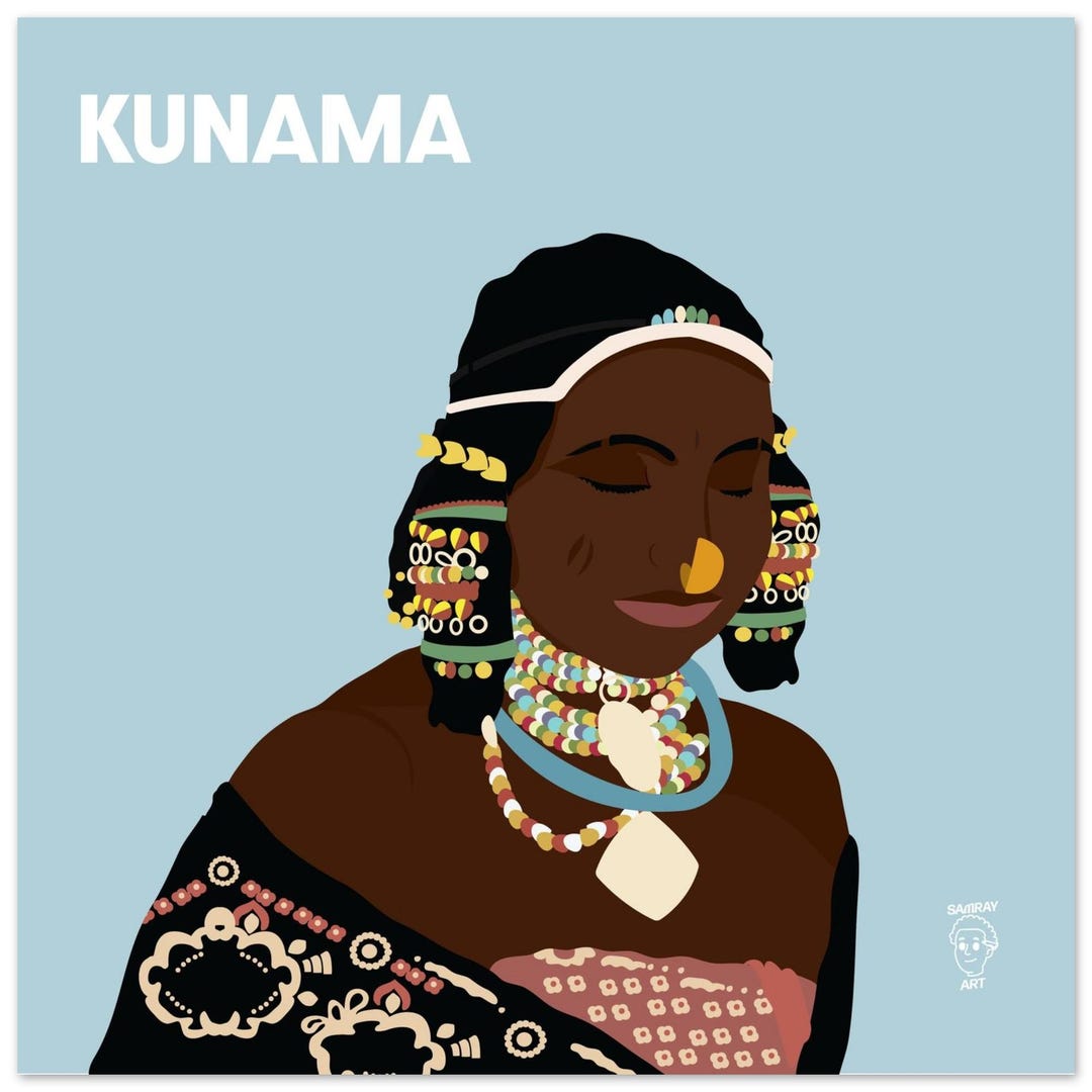 Kunama Print | 10x10in - Etsy