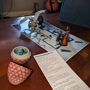 Dragon Egg Container Threaded Hand Painted Any Colour You Want Gift Box for Christmas, Birthday ...