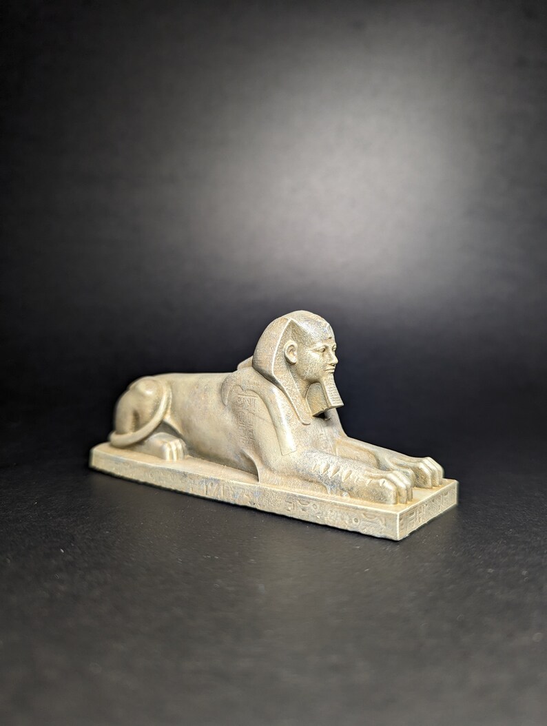 Sphinx Replica Hand-painted Reproduction 3D Scanned and Printed ...