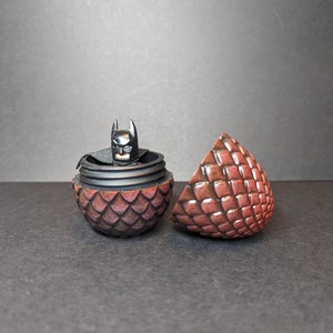 Dragon Egg Container Threaded Hand Painted Any Colour You Want Gift Box for Christmas, Birthday ...
