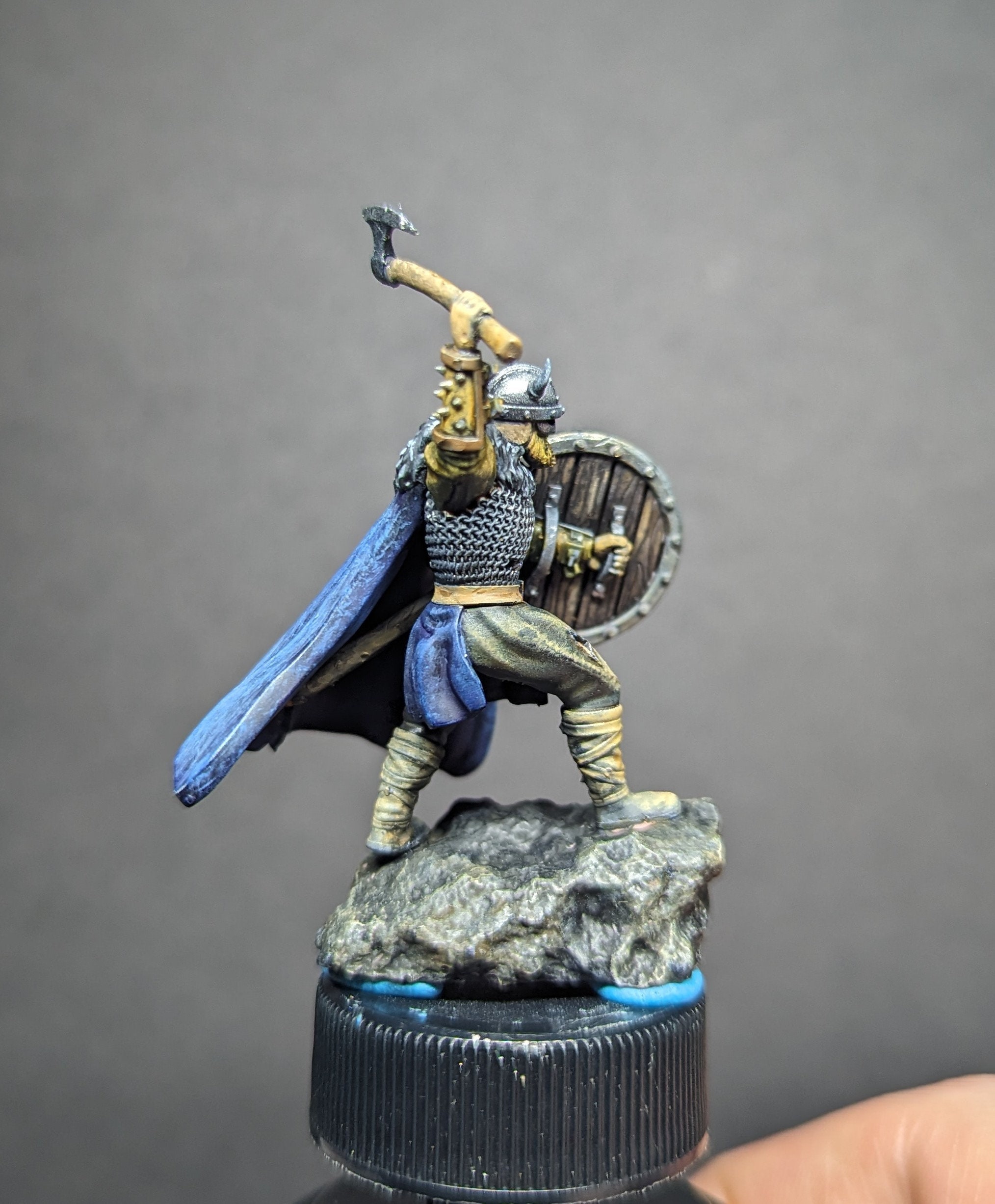 Viking Warrior Miniature for Tabletop D&D 3D Printed / Primed / Hand ...