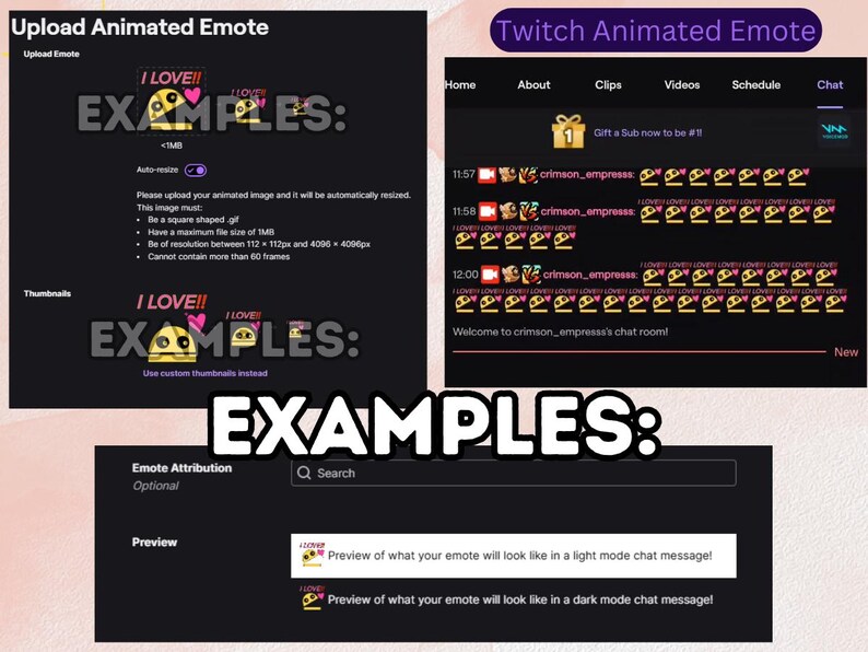 REPO Animated Emotes | I LOVE REPO Emotes | Twitch - Etsy