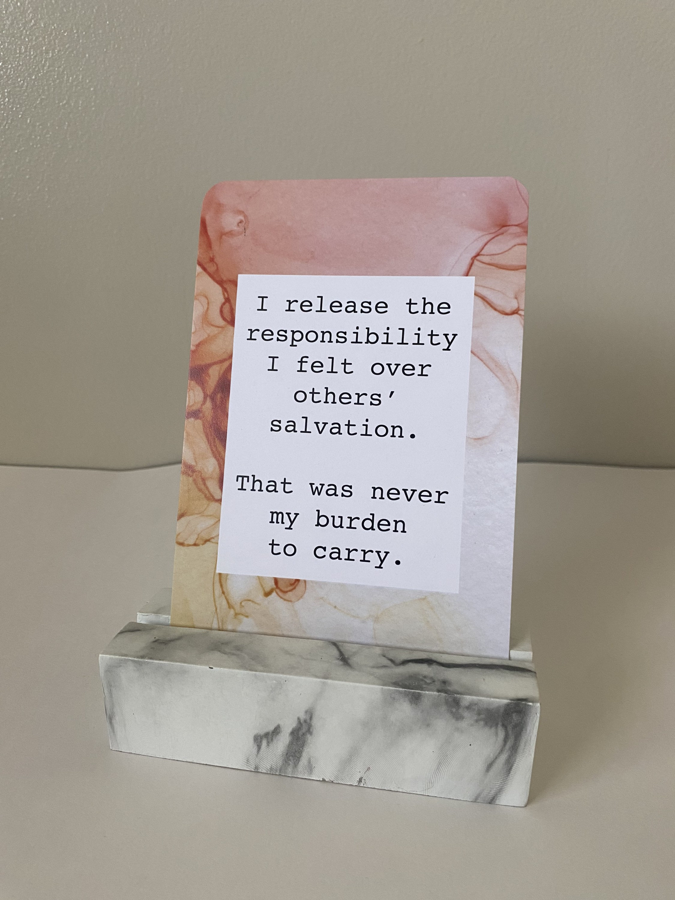 21 Card Faith Transition Affirmation Card Set Faith - Etsy