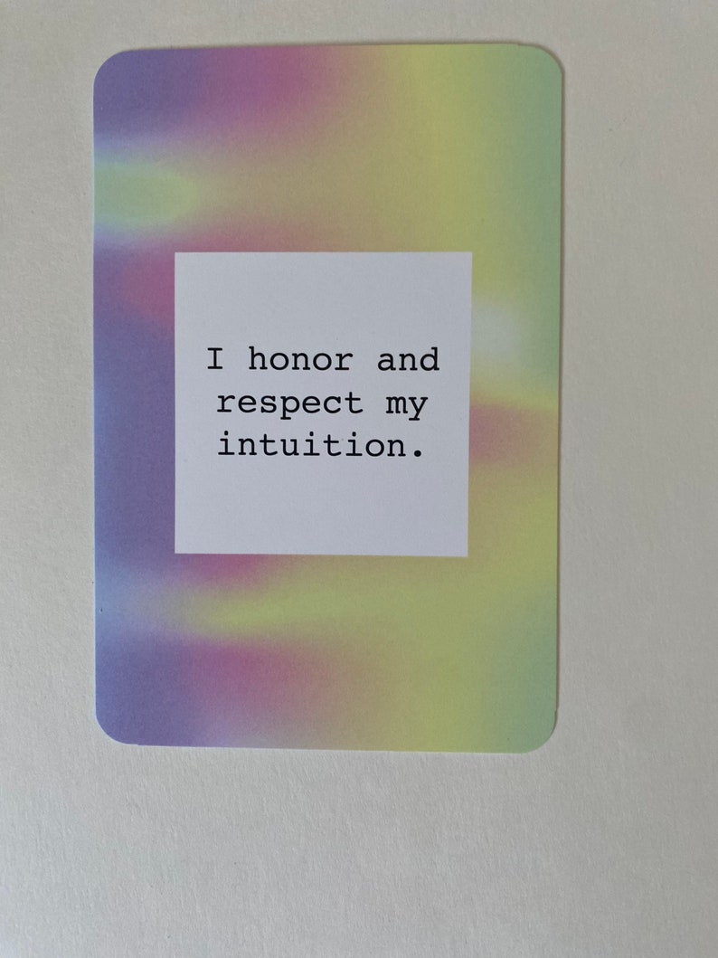23 Card LGBTQ+ Affirming Set, Affirmation Cards, PRIDE, Self-love ...