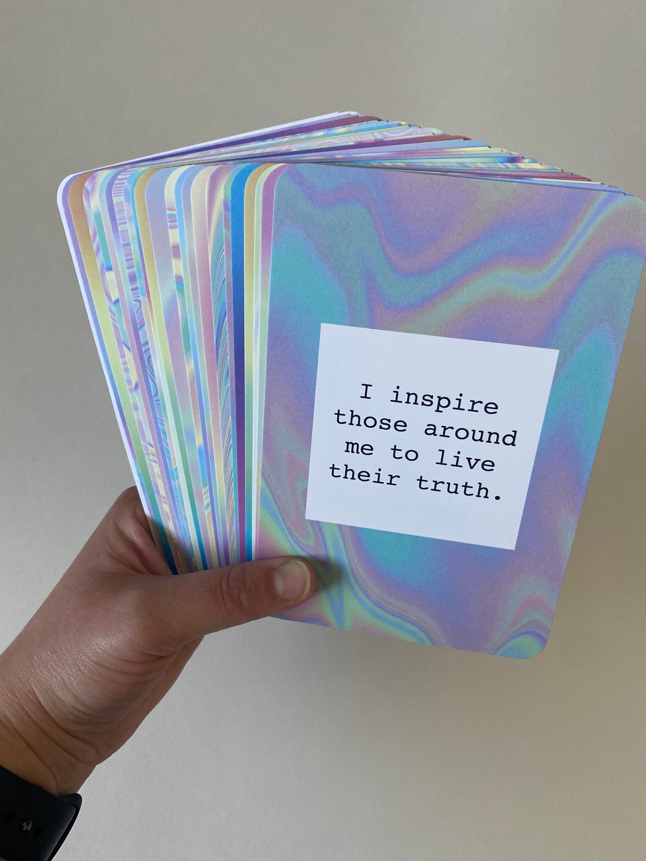 23 Card LGBTQ Affirming Set, Affirmation Cards, PRIDE, Self-love, Quote ...
