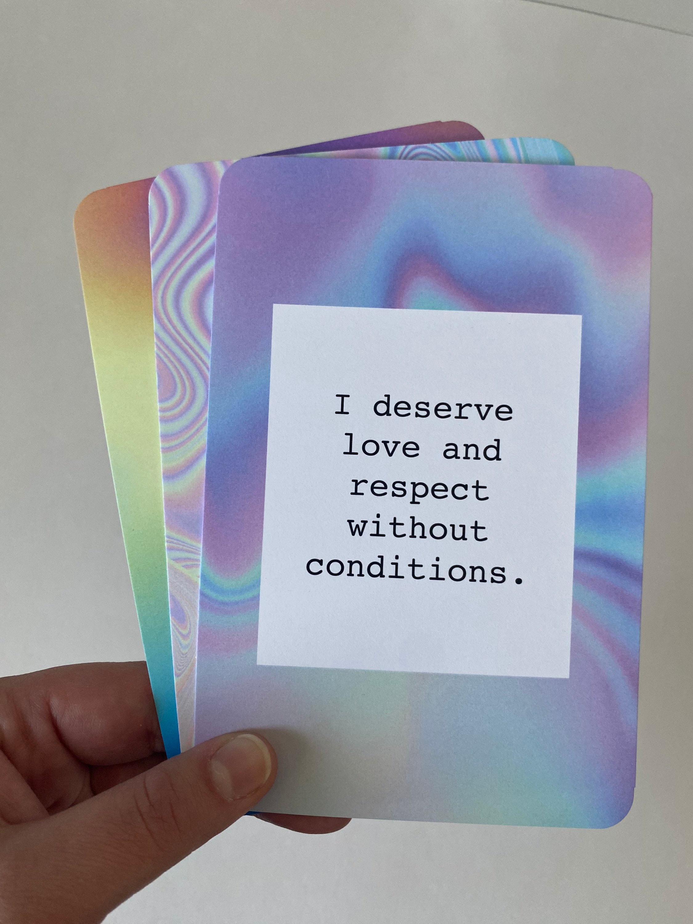 23 Card LGBTQ Affirming Set, Affirmation Cards, PRIDE, Self-love, Quote ...