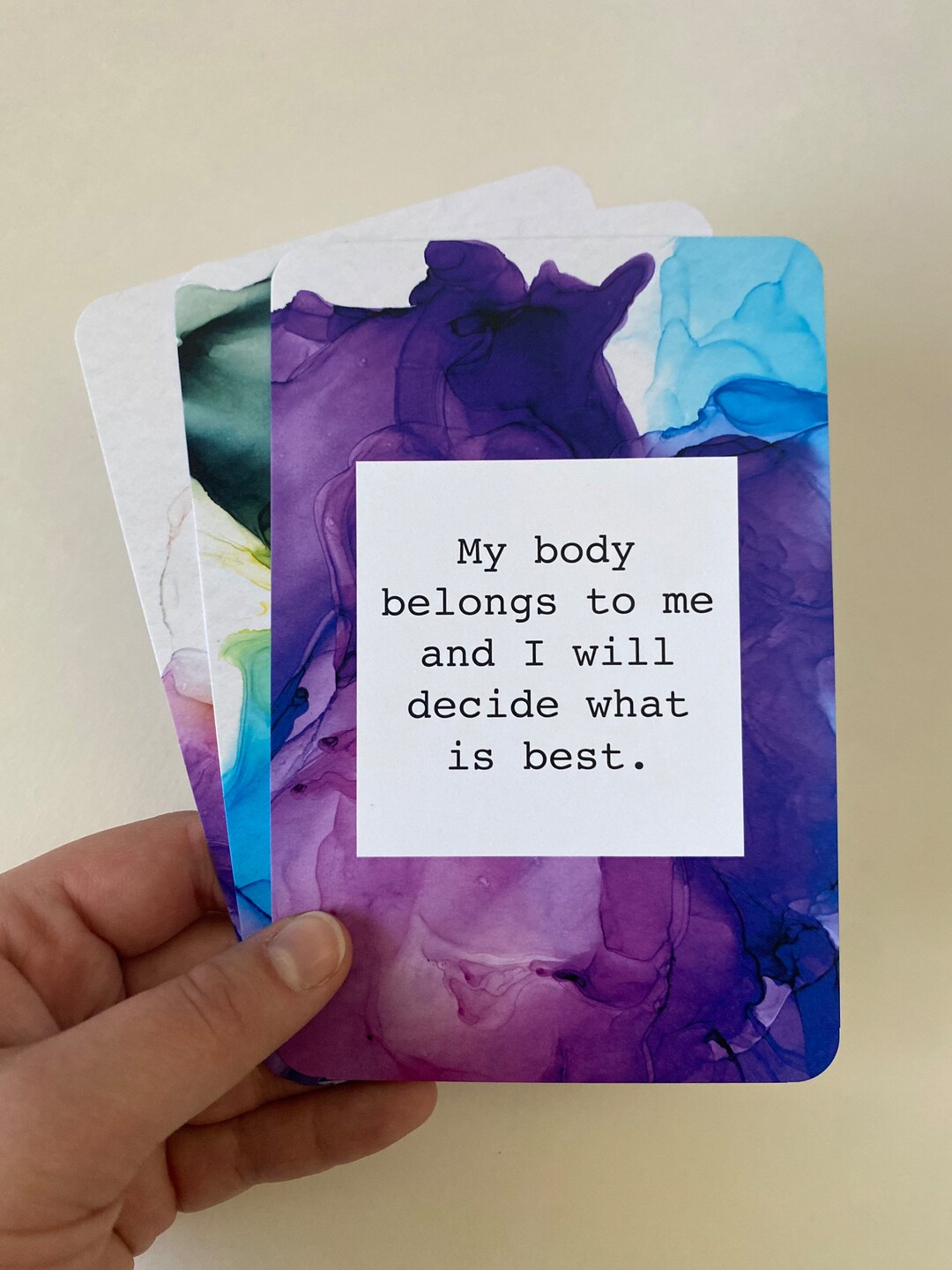 21 Card Faith Transition Affirmation Card Set, Faith Deconstruction ...